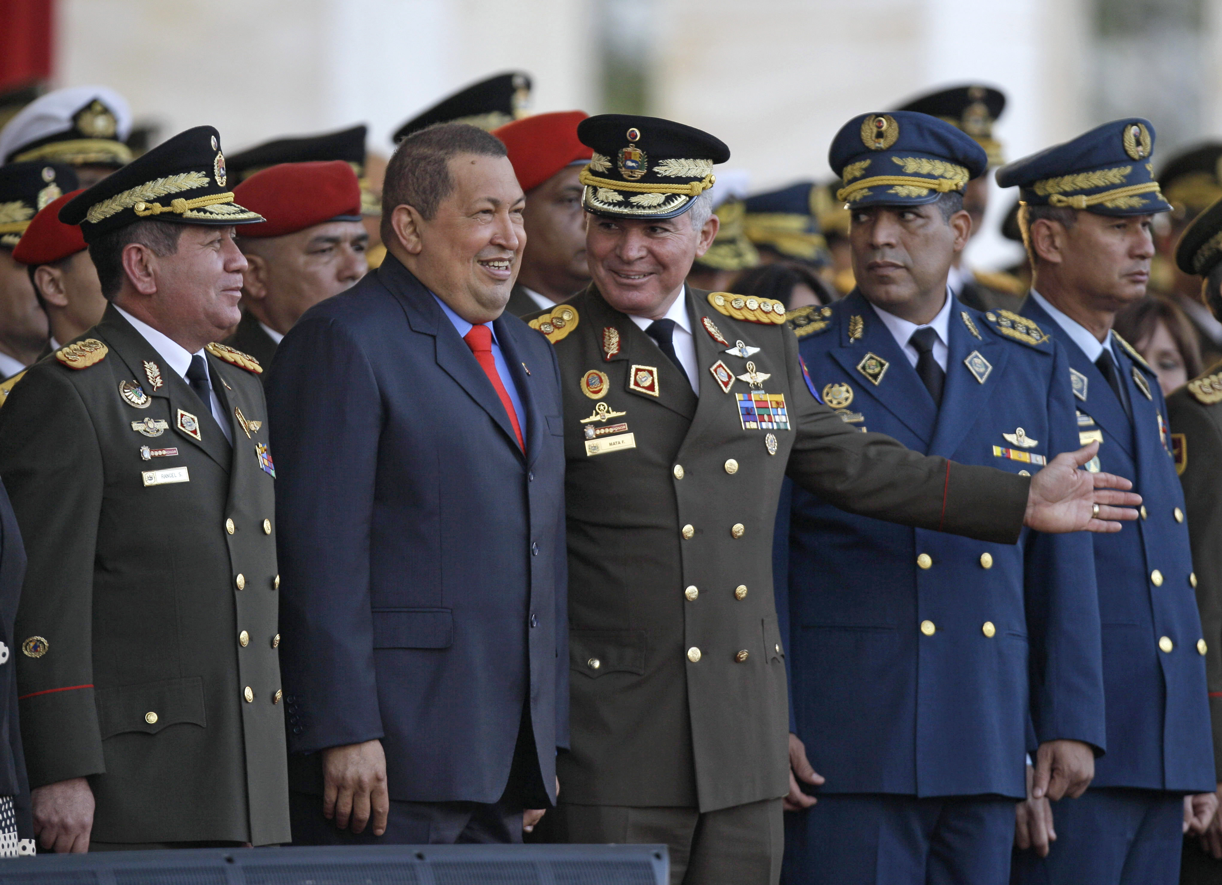 Hugo Chavez, Henry Rangel Silva, Carlos Mata Figueroa | La República EC