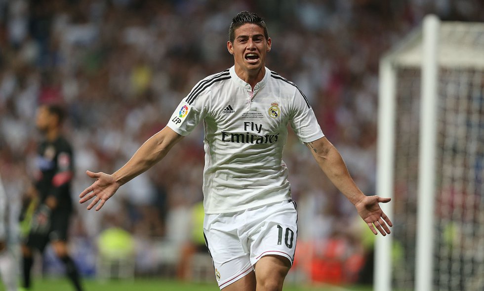 James Rodríguez anota su primer gol en el Real Madrid | La República EC