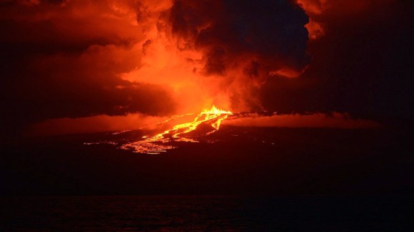 Baja actividad del volcán Wolf, en el archipiélago ecuatoriano de ...
