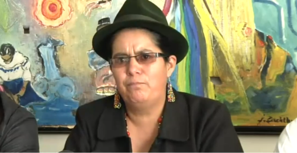 Pachakutic oficializa precandidatura de Lourdes Tiban a la presidencia ...