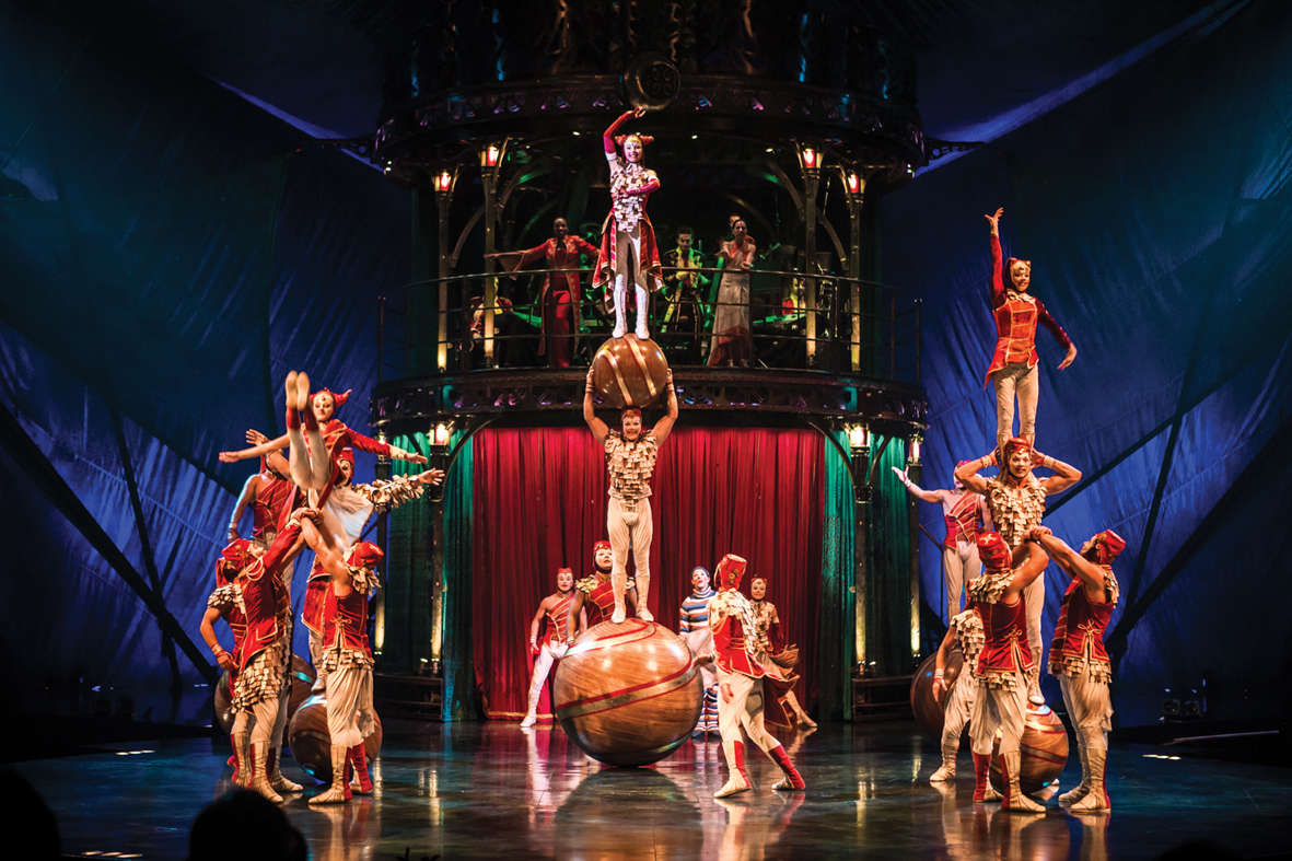 Circo del Sol alza su carpa en Uruguay y anuncia novedades en su ...