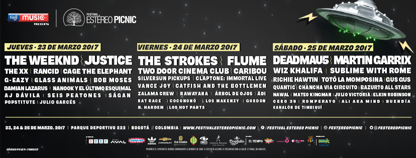 The Weeknd, Justice y The xx abrirán Estéreo Picnic 2017 en Colombia ...