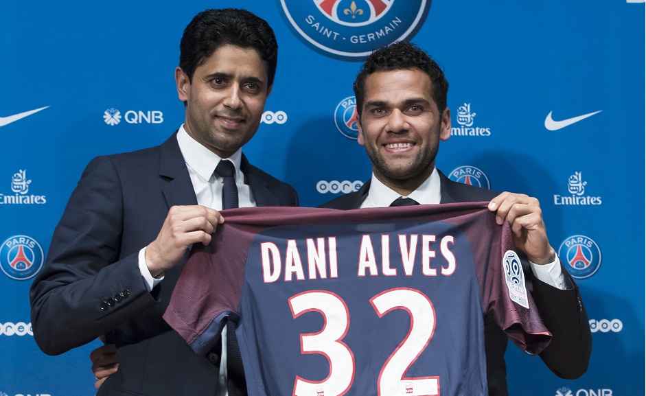 Dani Alves: Llego al PSG para hacer historia y ganar la Liga de ...