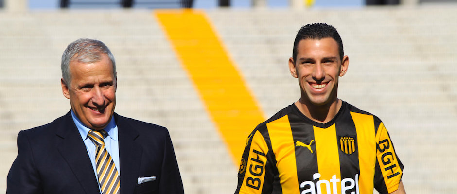 Maxi Rodríguez fue presentado en Peñarol | La República EC