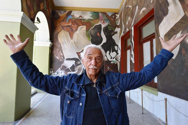 El "vicio" por la pintura del último representante del muralismo ...