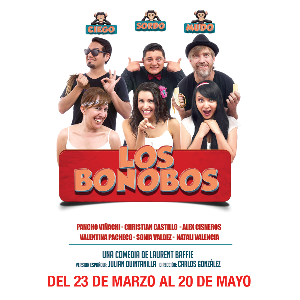 'Los Bonobos' estará en cartelera del CCI del 23 de marzo al 20 de mayo ...
