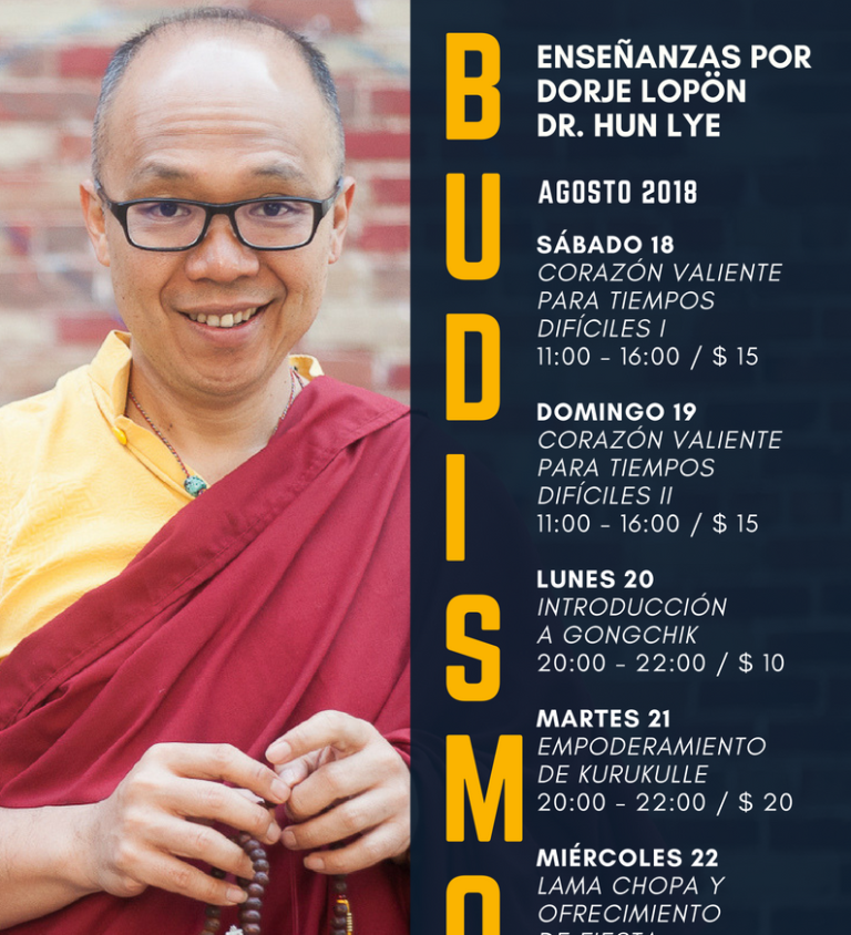 Dr. Hun Lye impartirá enseñanzas budistas en agosto | La República EC
