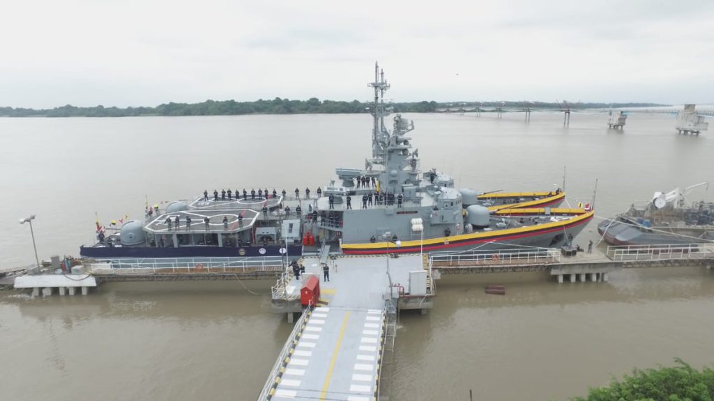 Armada ecuatoriana recibe dos corbetas lanzamisiles modernizadas | La ...