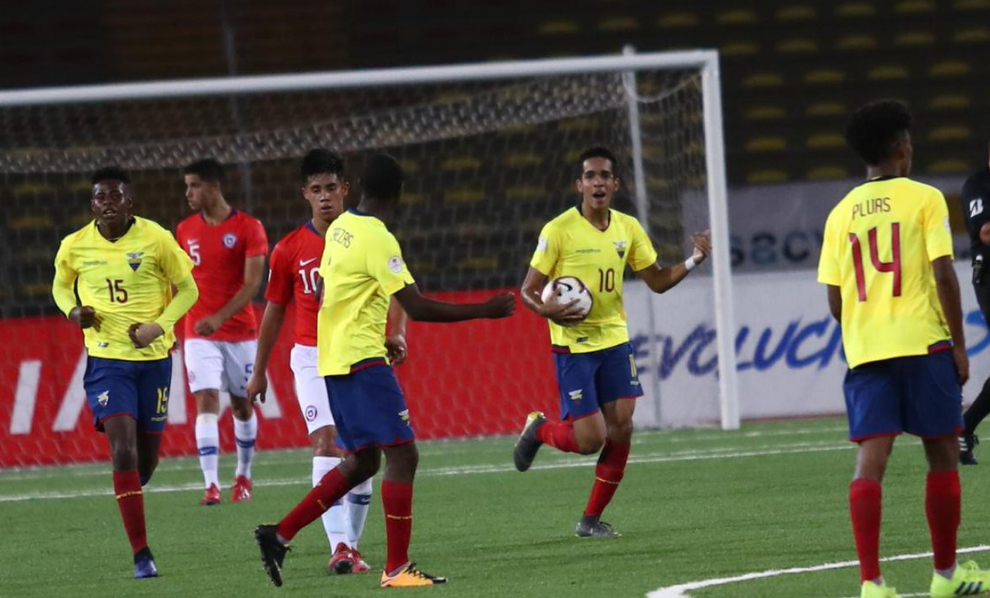 3-2. Hat trick de Johan Mina para remontar a Chile en sub17 | La ...