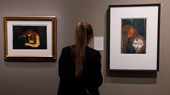 La faceta menos conocida de Edvard Munch se exhibe en el Museo ...
