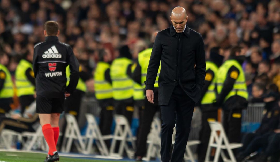 Zidane: «Estoy triste, algo ha pasado para encajar cuatro» | La ...