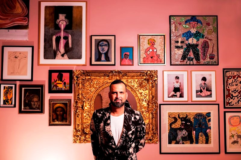 Mexicano Pepe Mar realiza un collage con obras de un museo de Miami ...