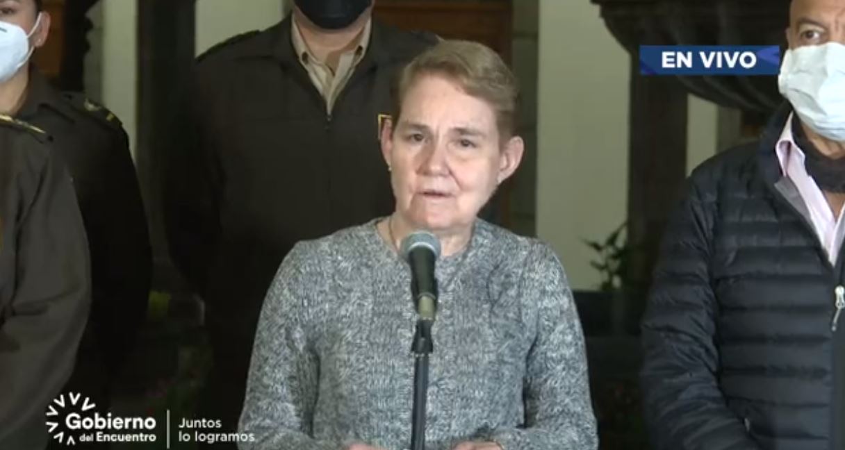 Alexandra Vela renuncia a su cargo como ministra de Gobierno