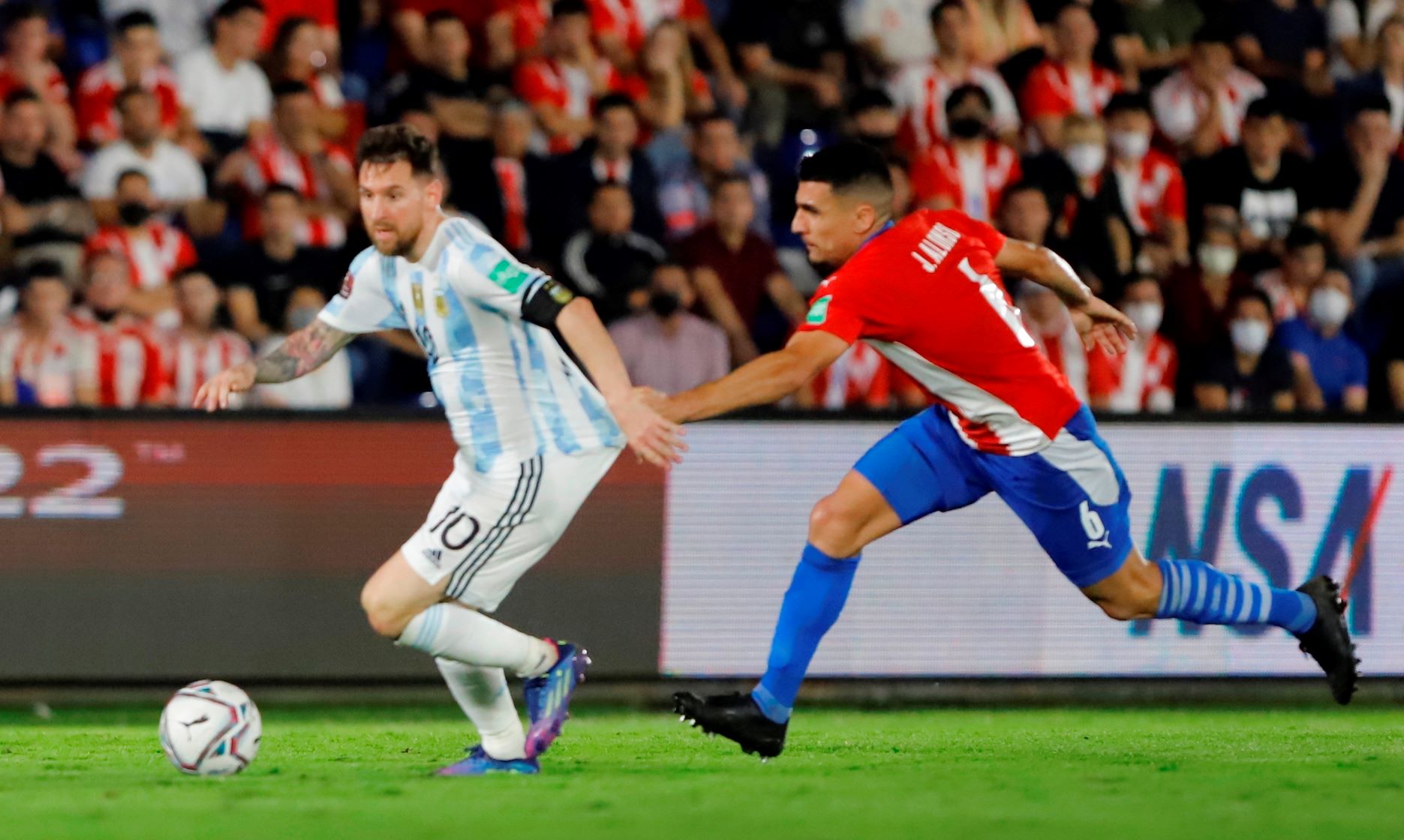0-0. Paraguay frena a Argentina con un Messi desenchufado