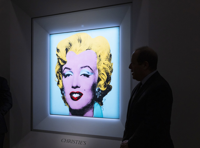 Christie’s subasta el icónico retrato de Marilyn Monroe hecho por Warhol | La República EC