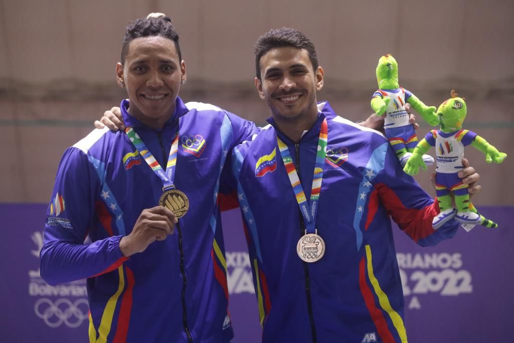 Venezuela conquista sus dos primeros oros en esgrima