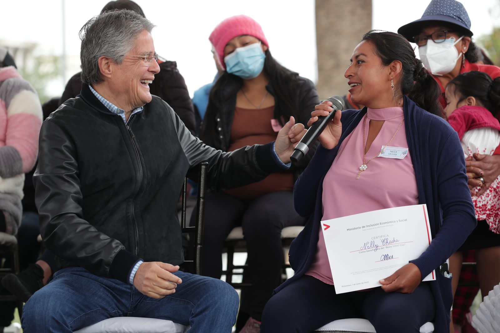 Lasso lanza el bono de los mil días, contra la desnutrición