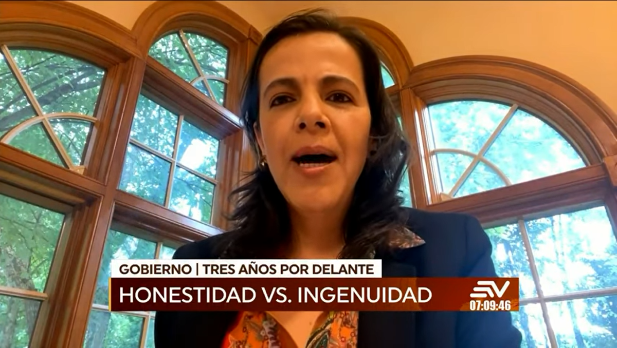 María Paula Romo:«El correísmo tomó gran parte de la CONAIE»