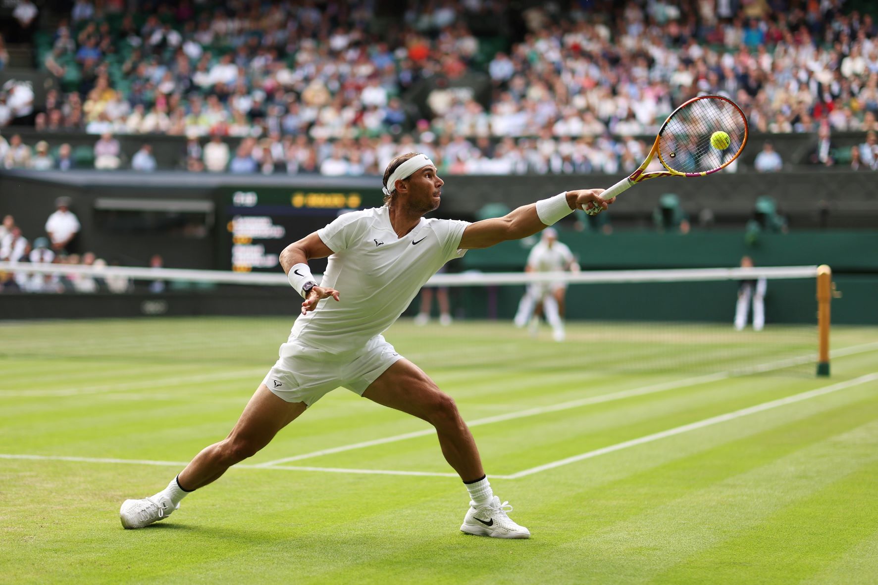 Nadal se desboca y zarandea a Sonego en Wimbledon