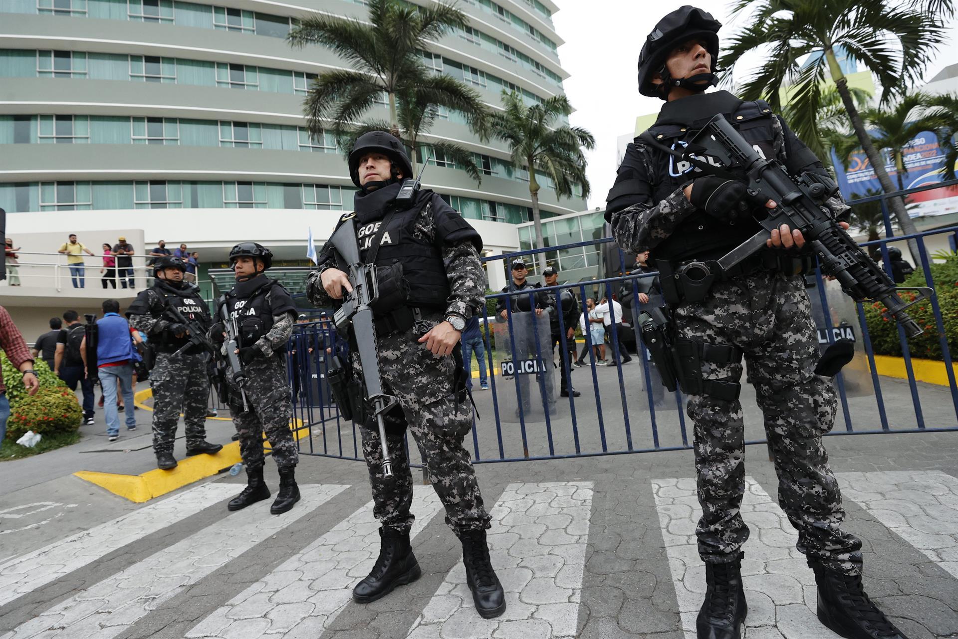 Guayaquil se blinda con 10.000 policías para Libertadores
