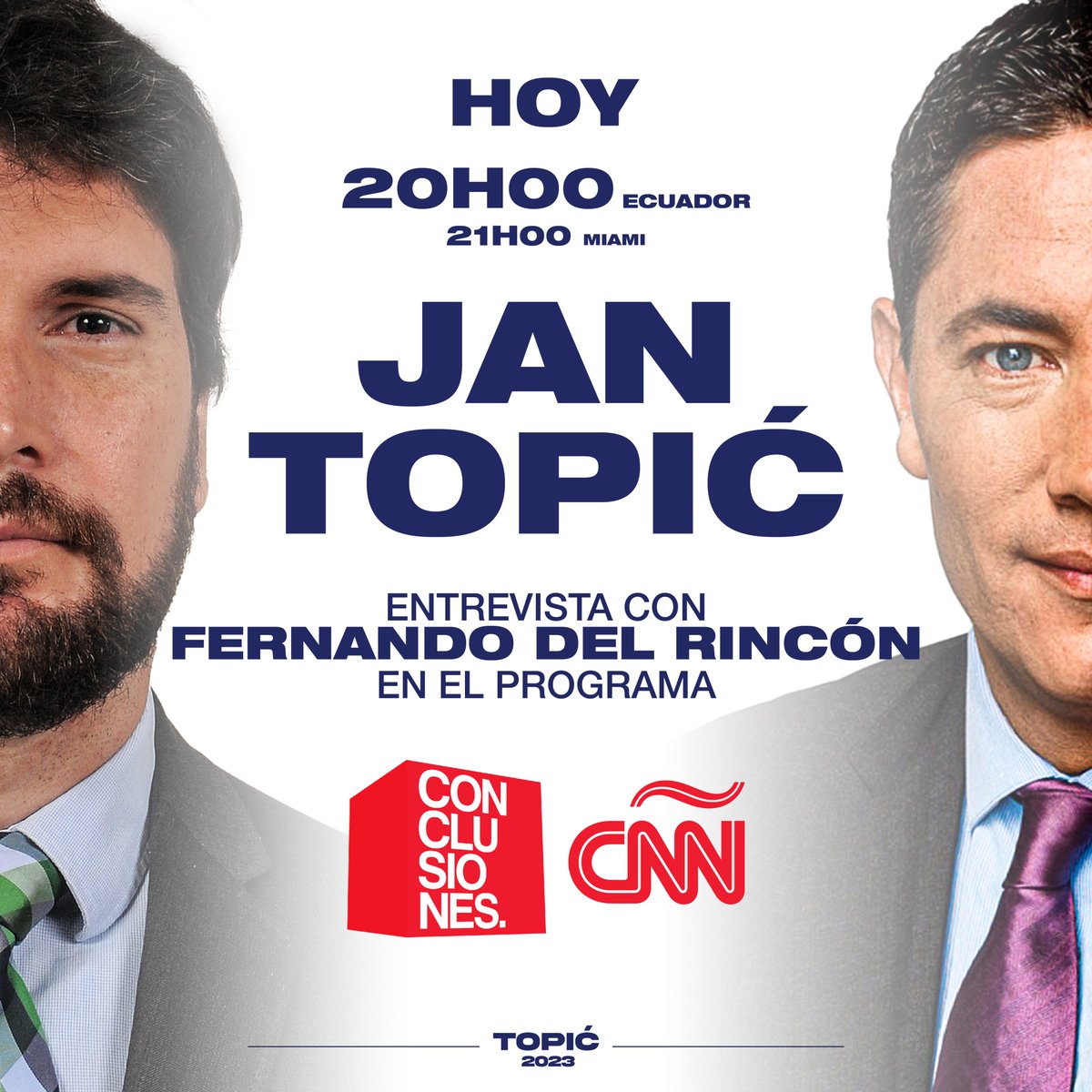 Jan Topić busca detener la ola de delincuencia en Ecuador Jan Topić busca detener la ola de delincuencia en Ecuador