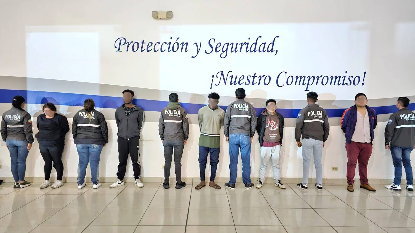 Cinco miembros de una banda fueron detenidos en Quito