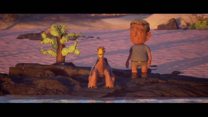 El Solitario George es inmortalizado en un filme animado