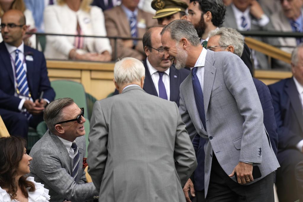 El rey Felipe VI está en el palco real de Wimbledon | La República EC