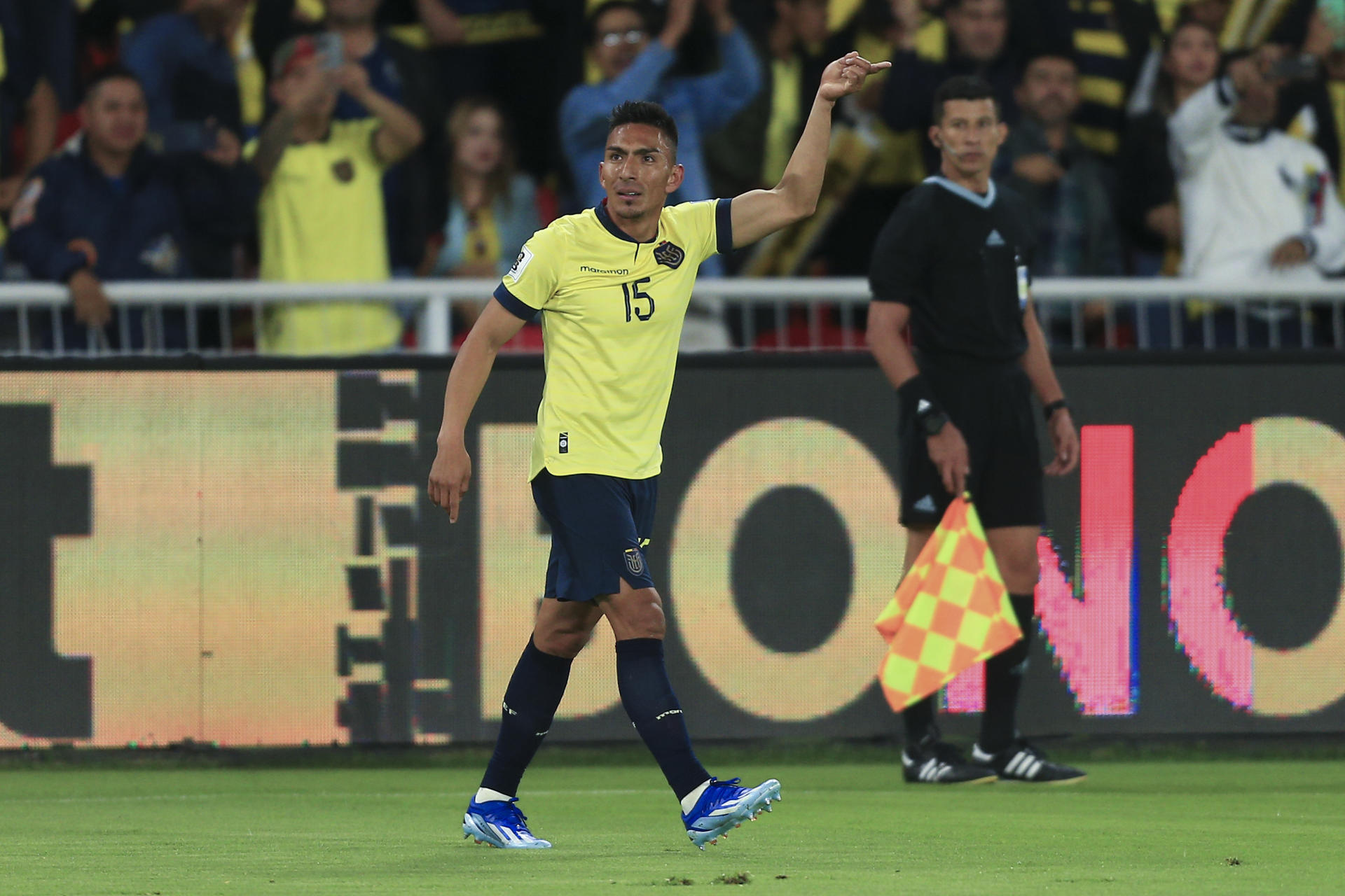 Ángel Menagoleador ecuatoriano más viejo en eliminatorias