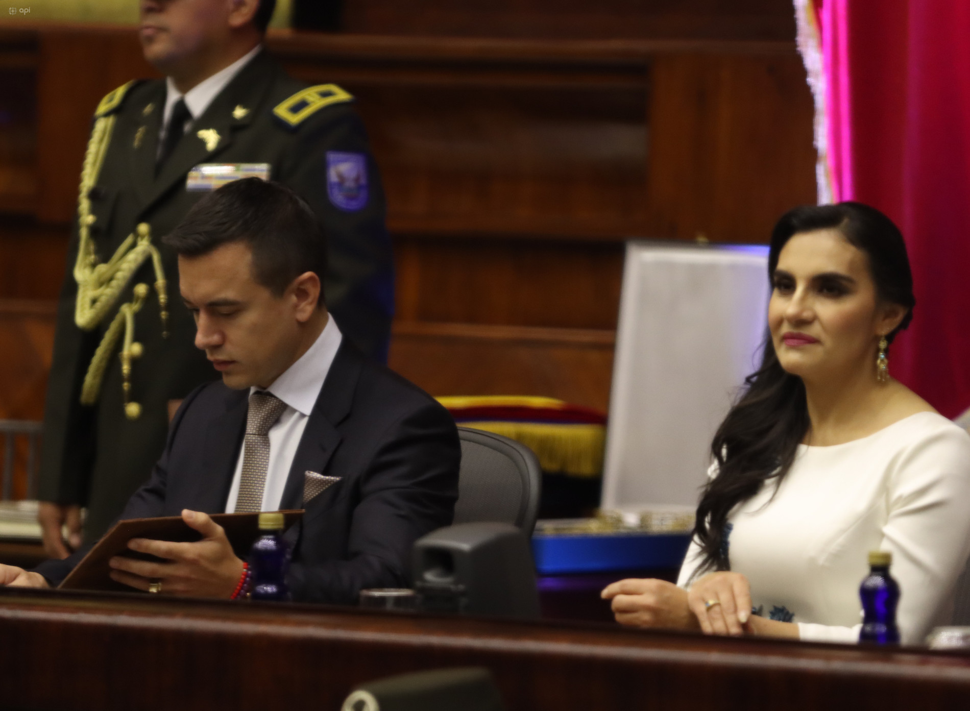 Daniel Noboa jura como presidente de Ecuador y sucede a Guillermo Lasso ...