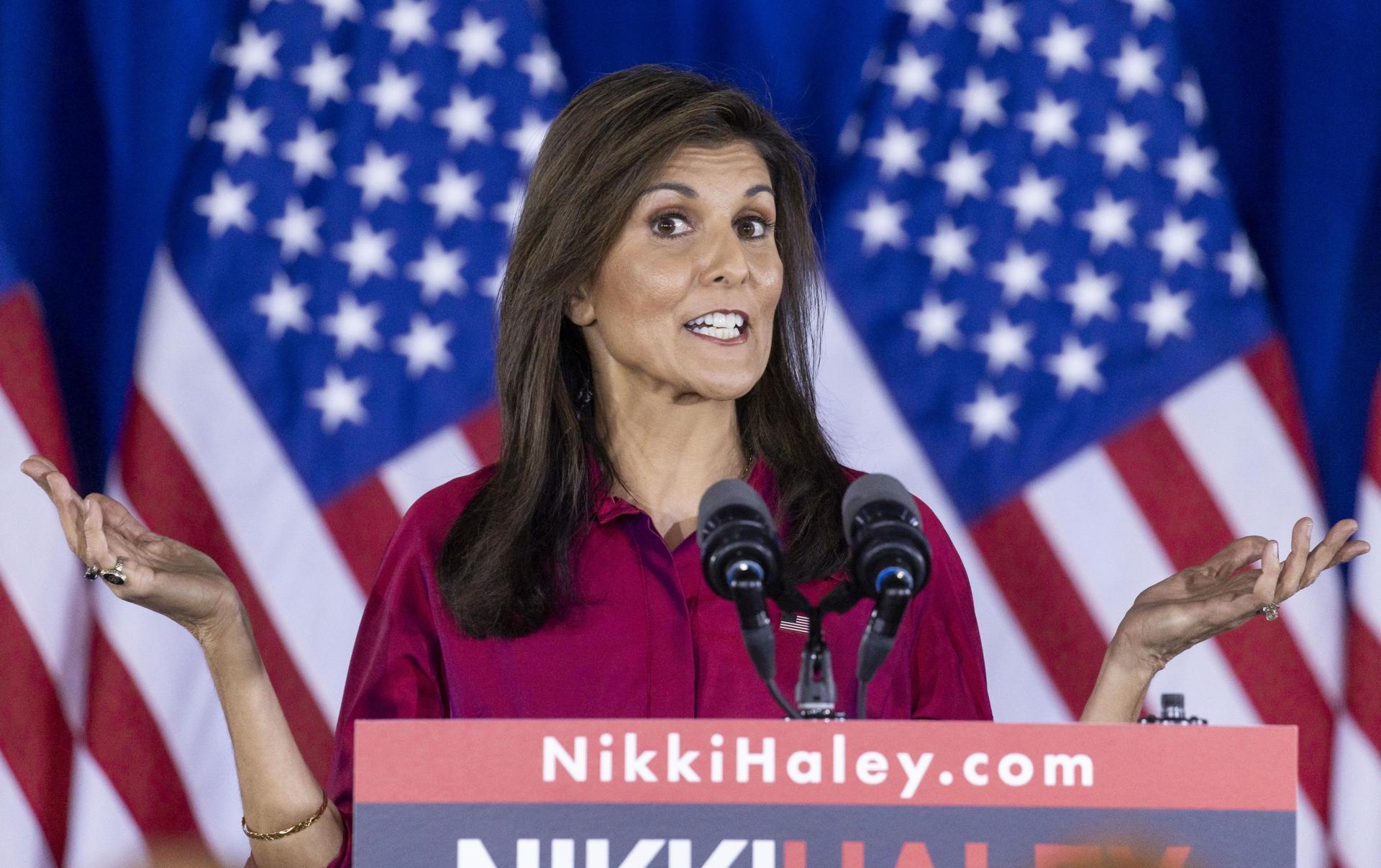 Haley se proclama como la gran rival de Trump; DeSantis 2do