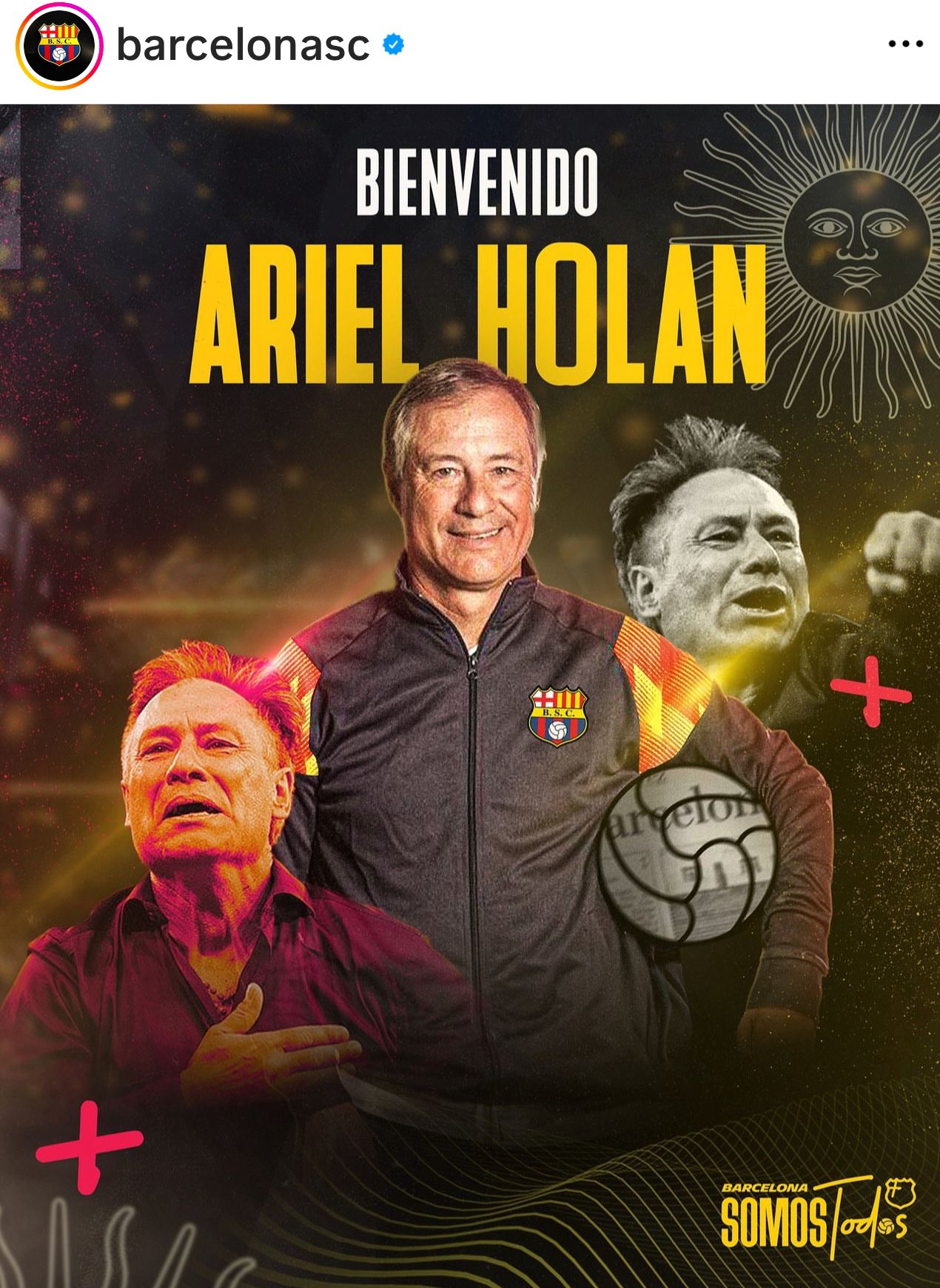 El ídolo tiene nuevo técnico: Oficial: Ariel Holan | La República EC