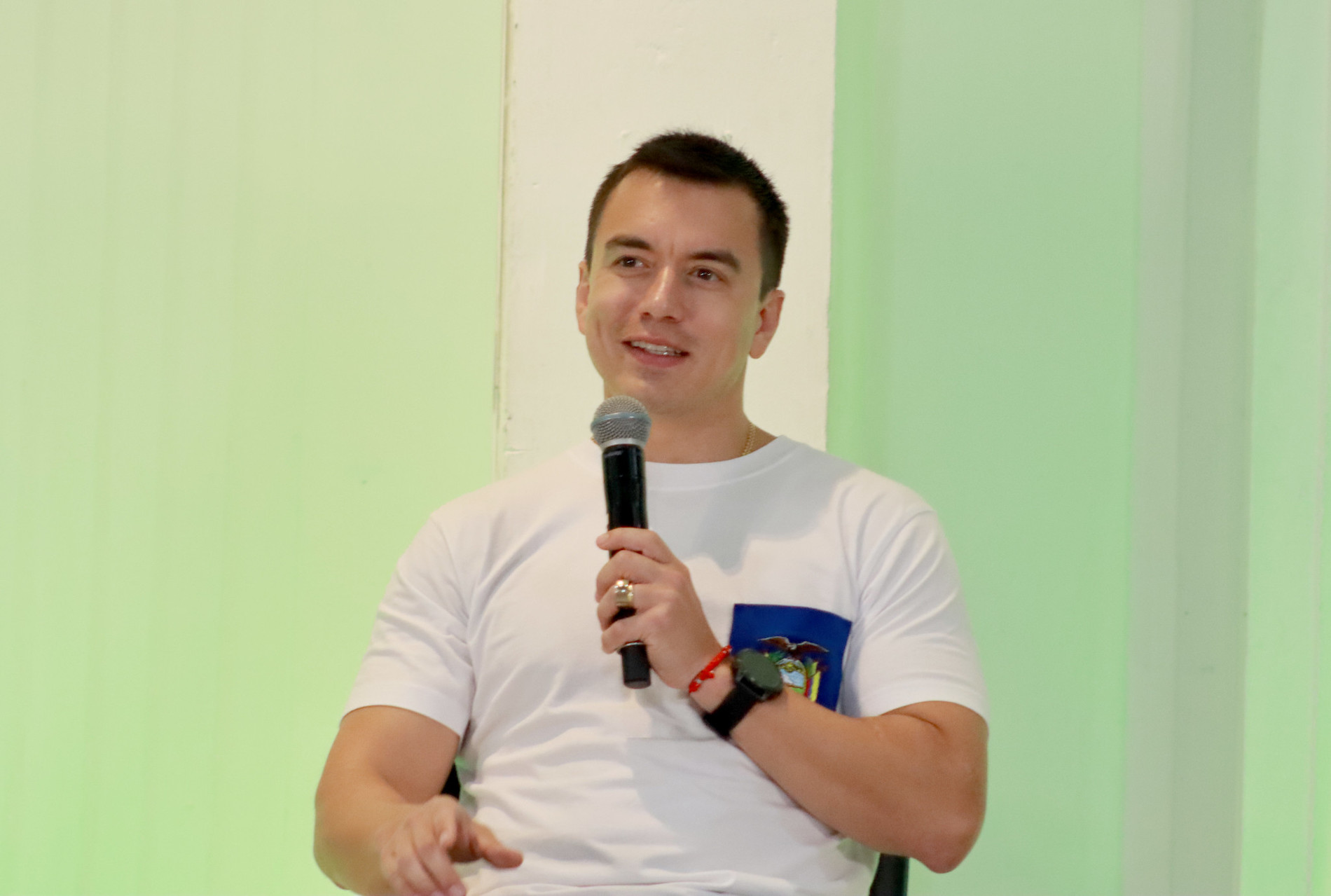 Noboa acusa de "sucio pacto político" a RC, PSC y Construye