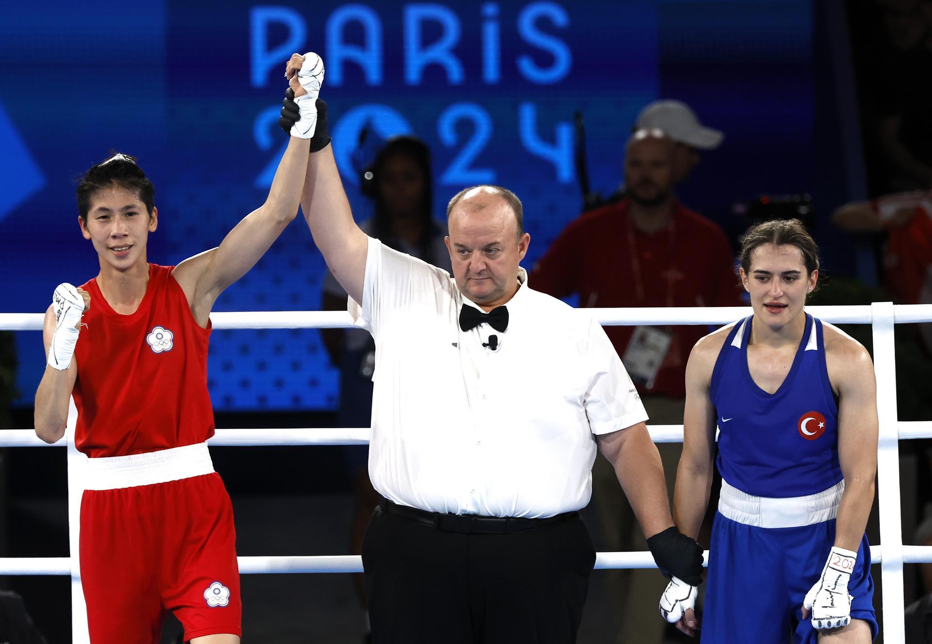 La boxeadora Lin Yu-Ting, acusada de ser hombre, vence a la turca y ...