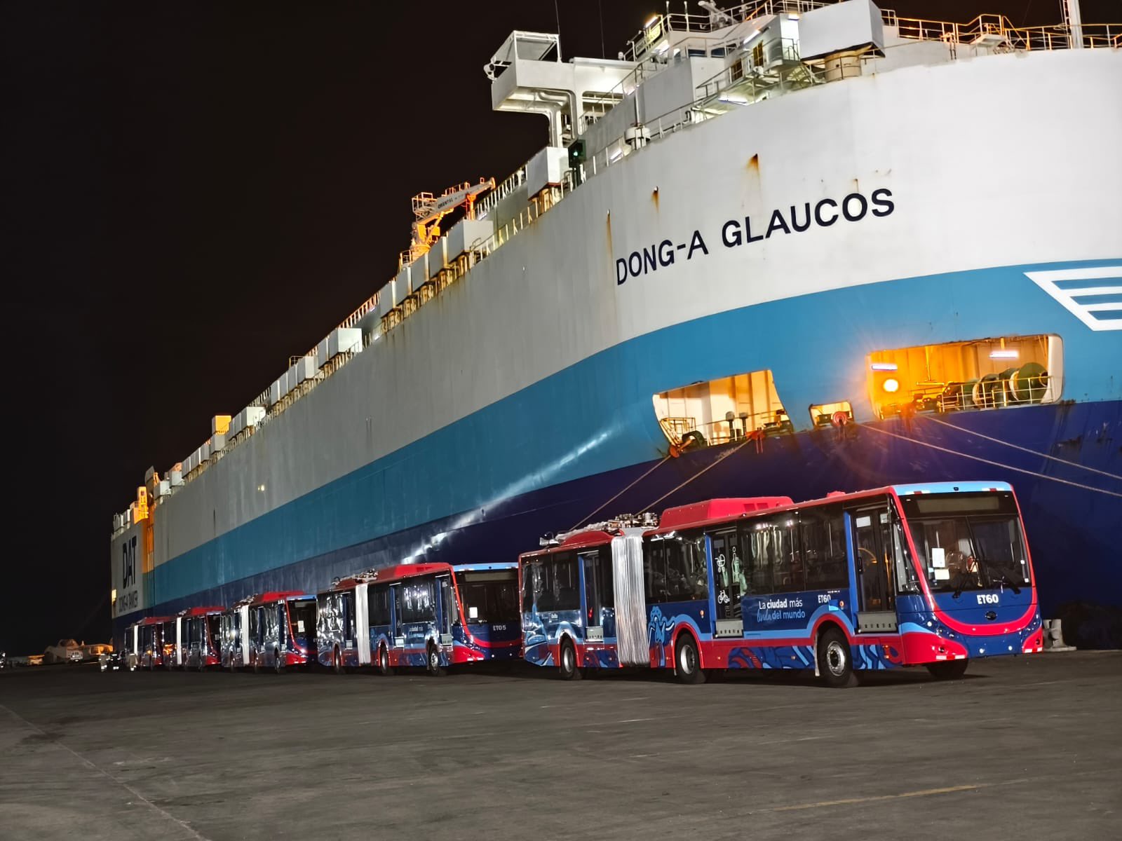 Llegan a Manta 59 trolebuses eléctricos para Quito | La República EC