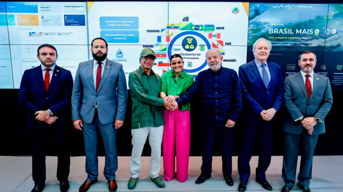 Pinto se reunió con Lula en Brasil por la Amazonía