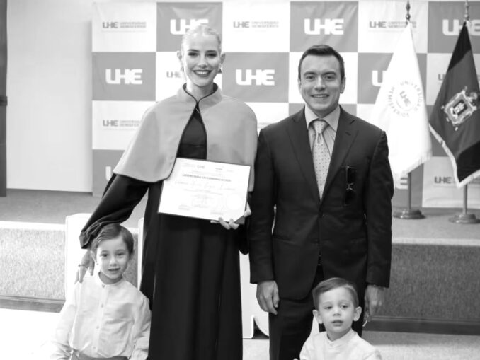 María José Pinto es oficialmente presidenta de Ecuador